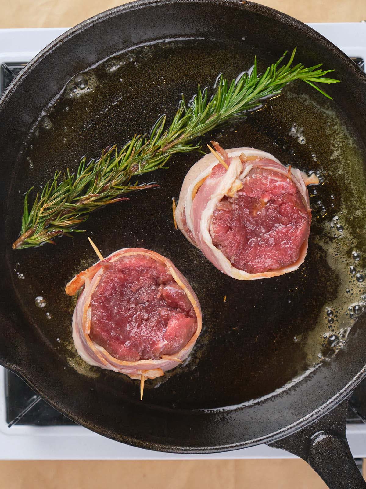 Bacon-Wrapped Filet Mignon Recipe