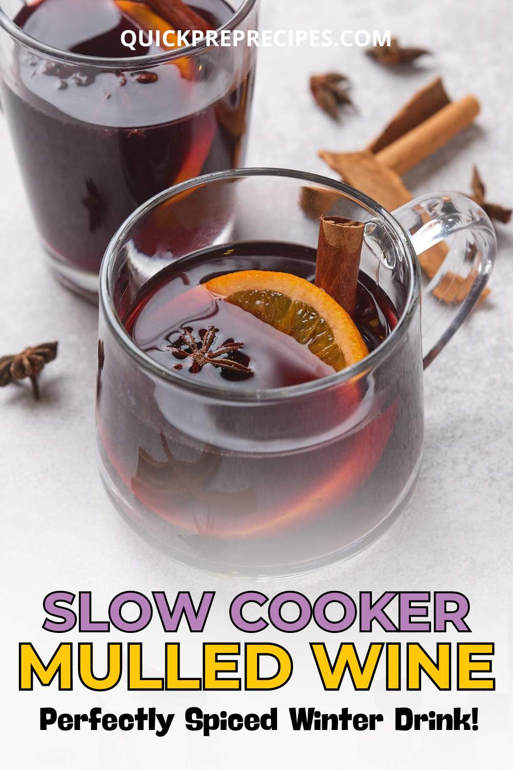Slow Cooker Mulled Wine Recipe