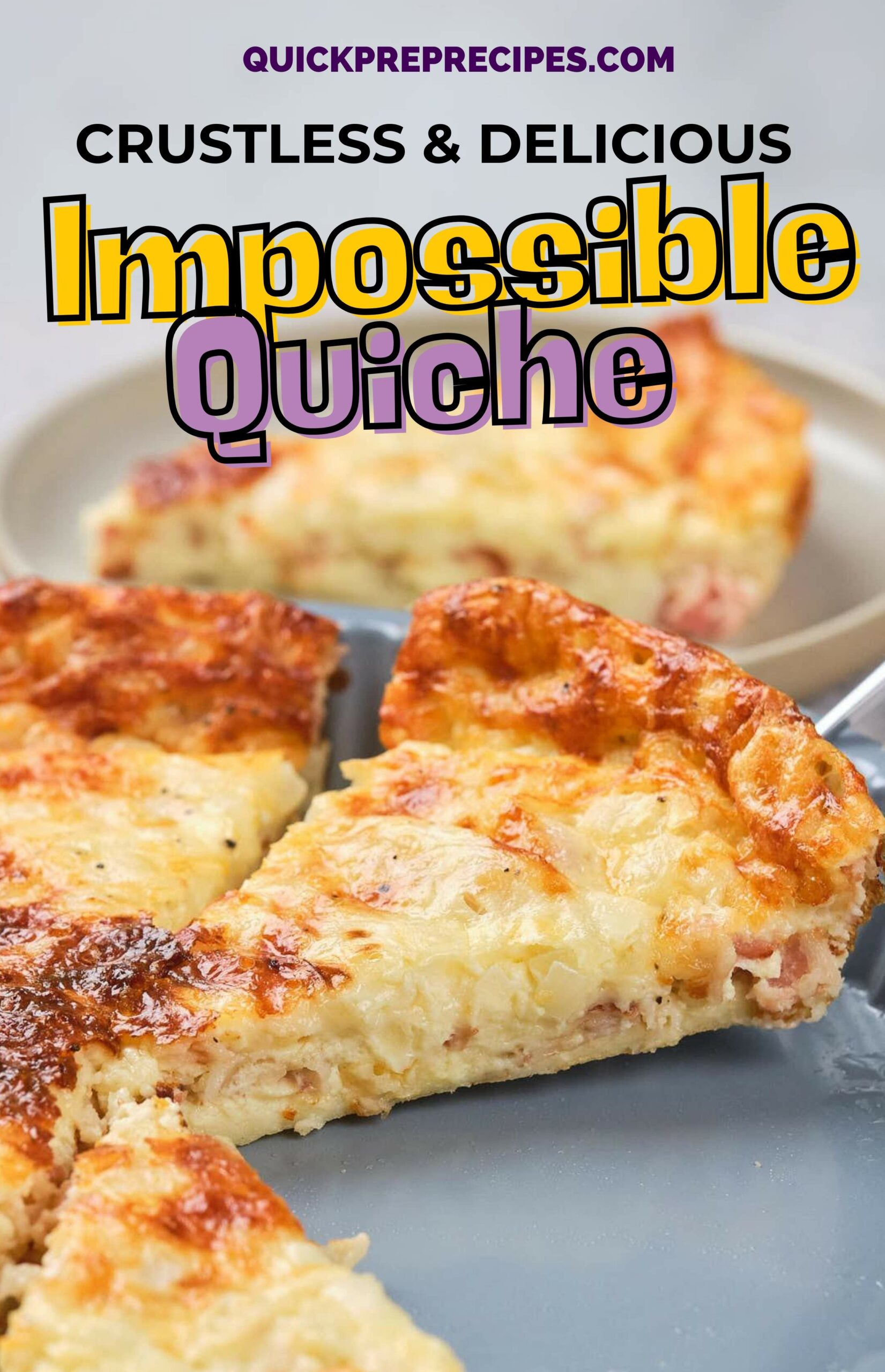 Impossible Quiche Recipe (Original Bisquick Quiche)
