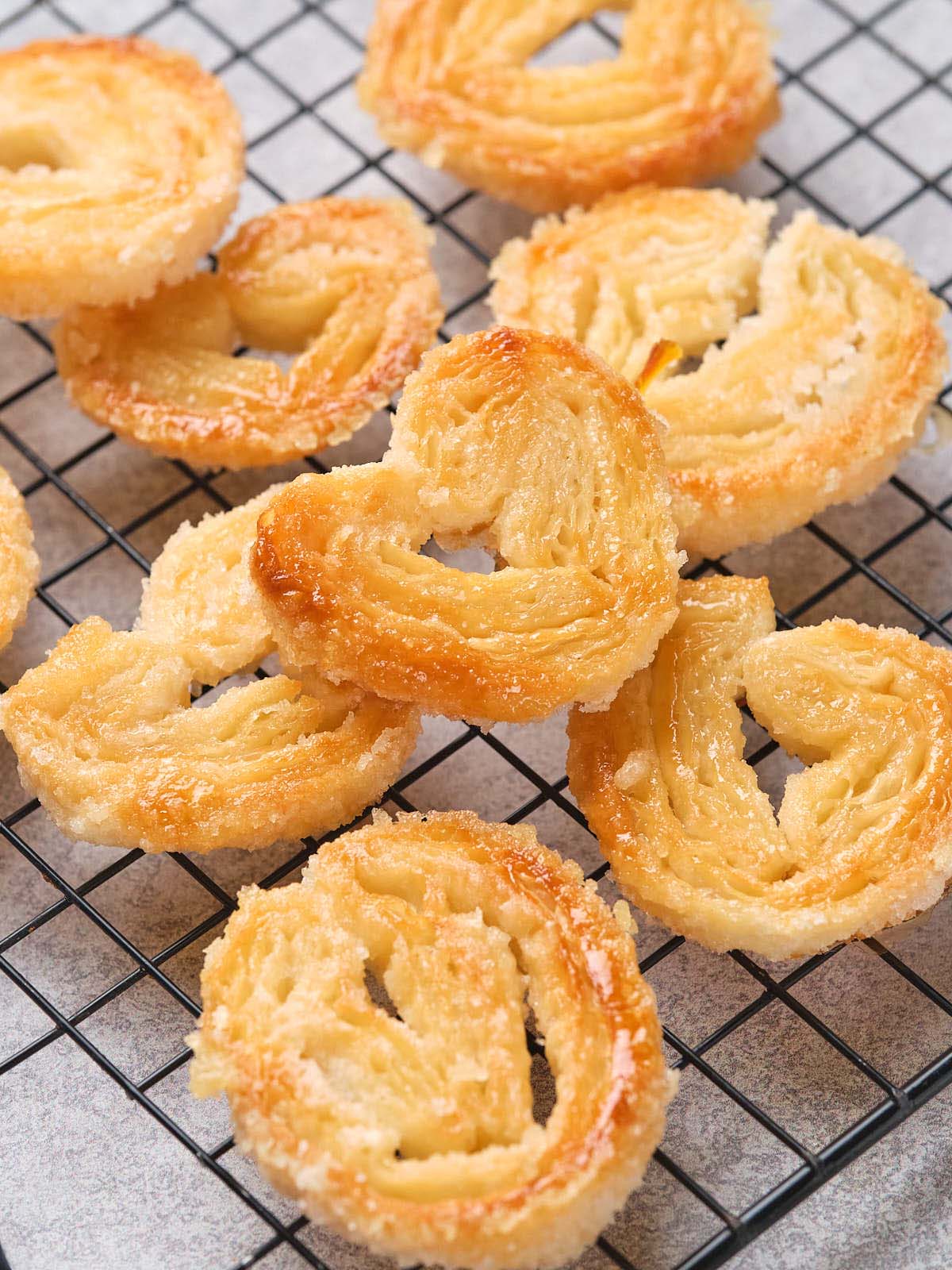 Puff Pastry Palmiers Recipe