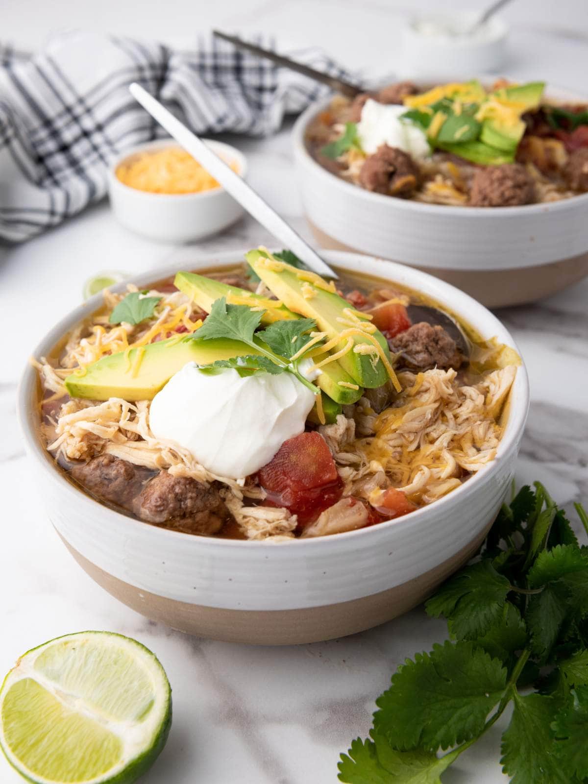 Slow Cooker Taco Soup Recipe