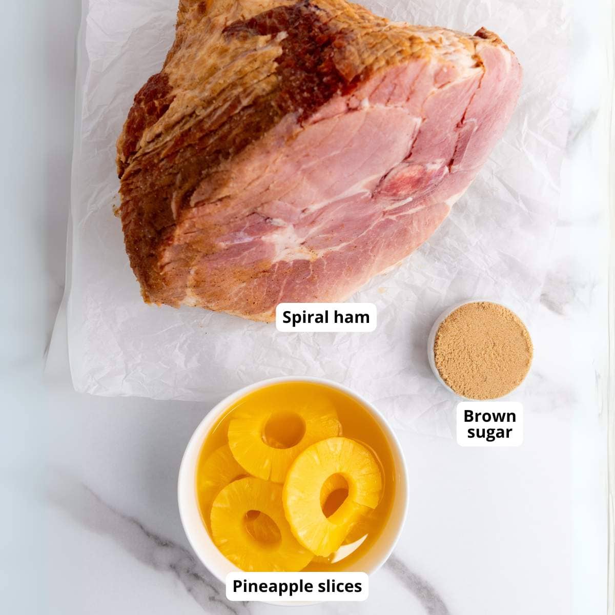 Easy Brown Sugar Pineapple Ham in Oven