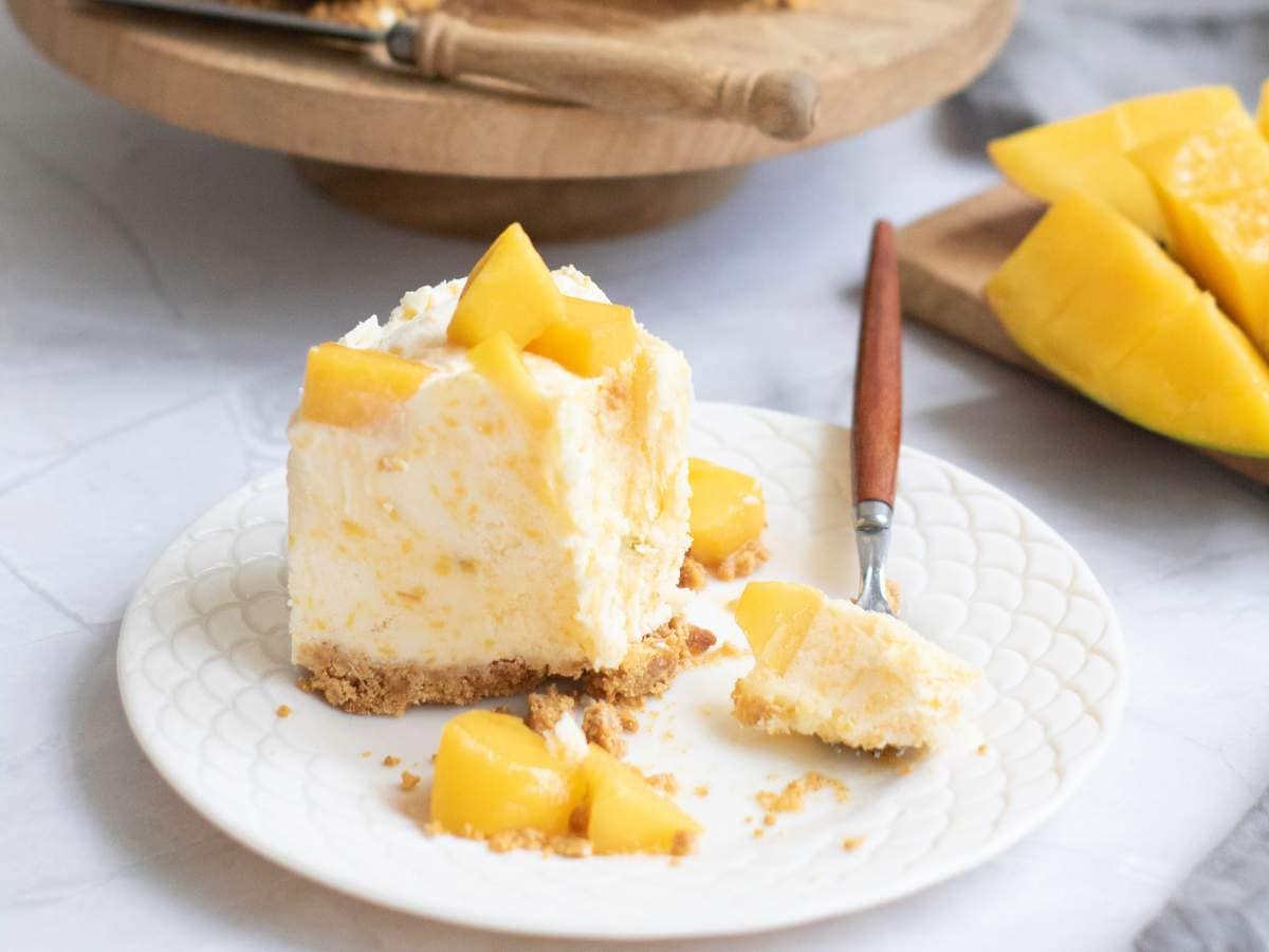 No-Bake Mango Cheesecake Recipe